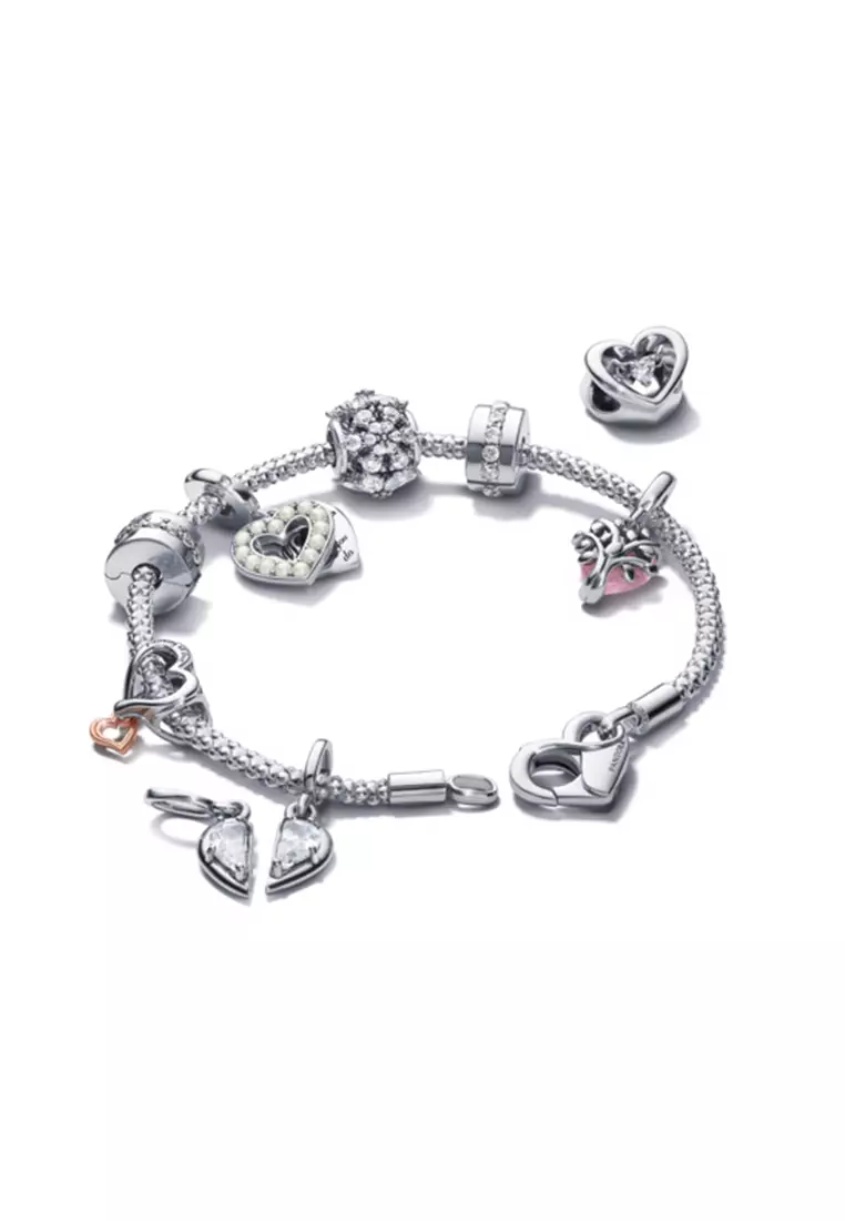 Buy PANDORA Pandora Pink Family Tree & Heart Dangle Charm Online ...