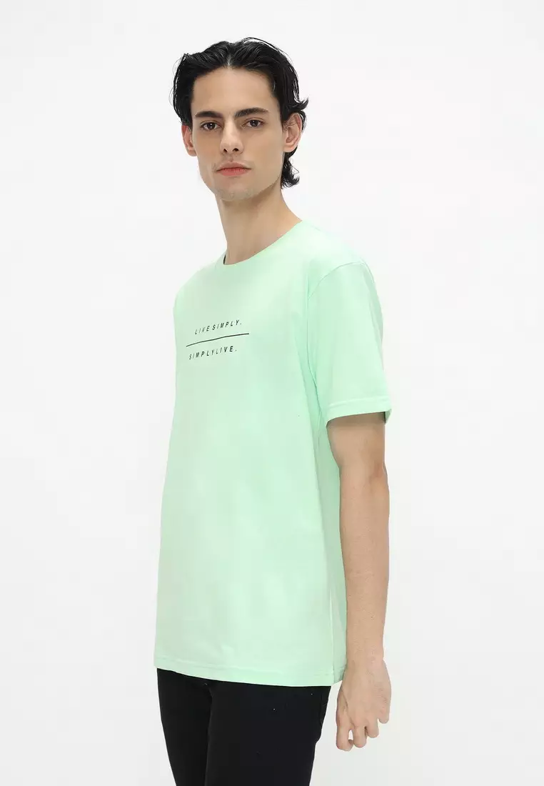 Jual NX NX T-Shirt Cotton Combed Tebal Pria 207470031 Original 2024 ...