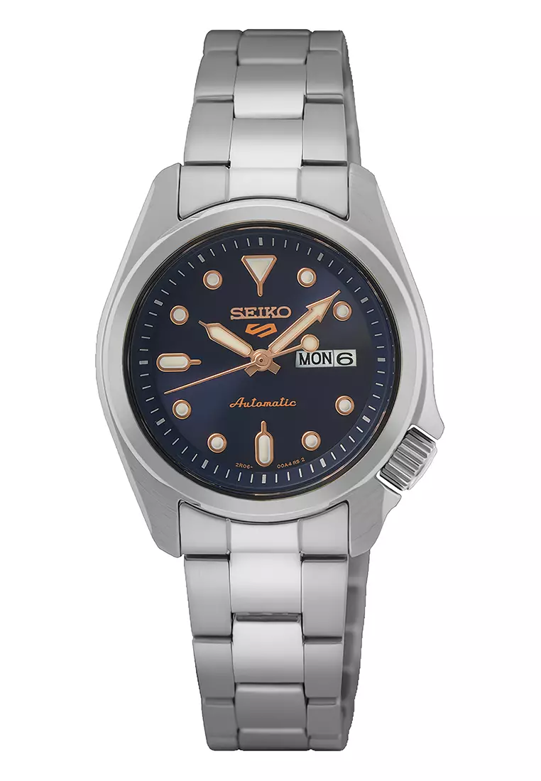 Jual Seiko Seiko 5 Sports Automatic Jam Tangan Analog Wanita - Silver ...