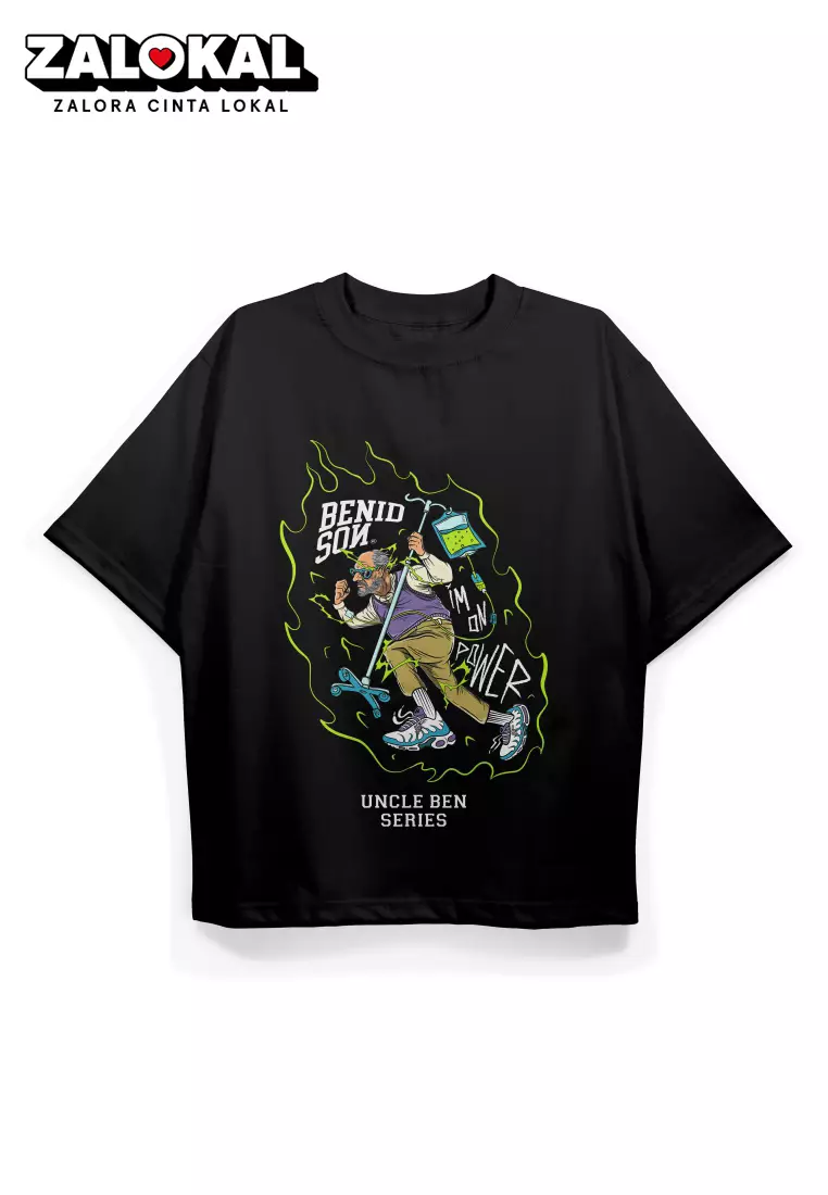 Jual Benidson BENIDSON Oversized Tshirt Energy Infusion Original 2025 ...