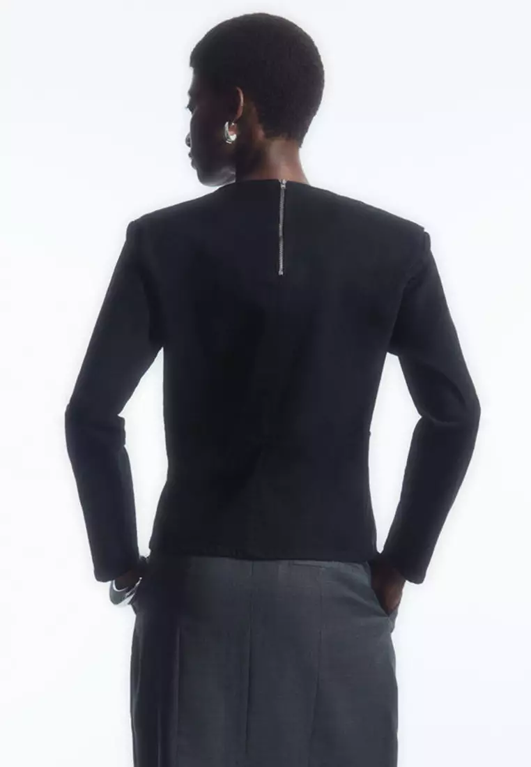 COS Draped Denim Top 2025 | Buy COS Online | ZALORA Hong Kong