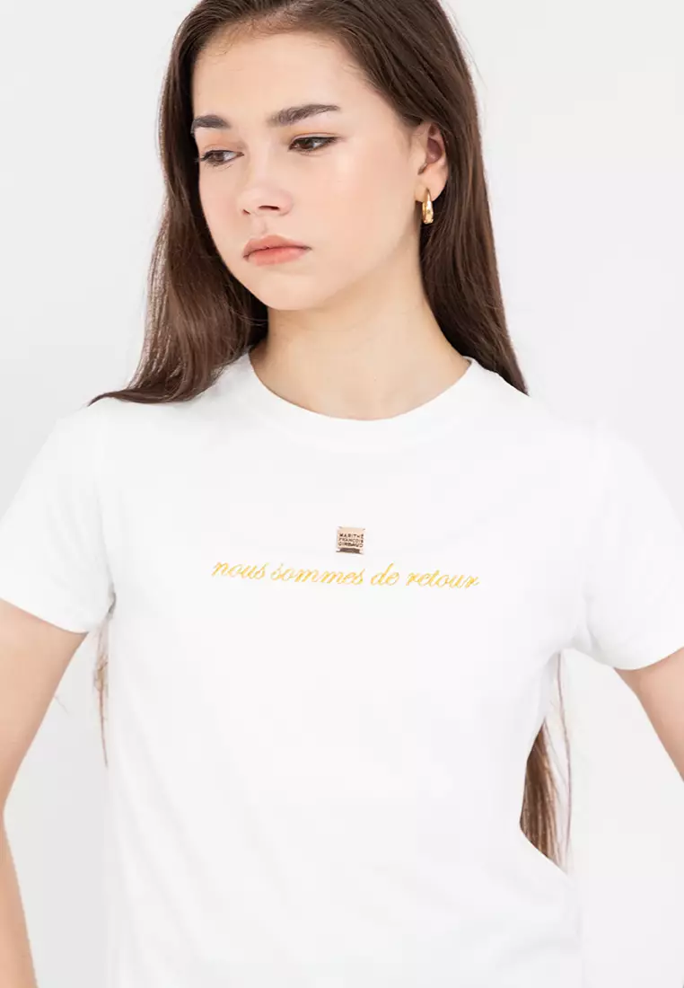Buy Marithe + Francois Girbaud Ladies De Retour Tee 2026 Online ...