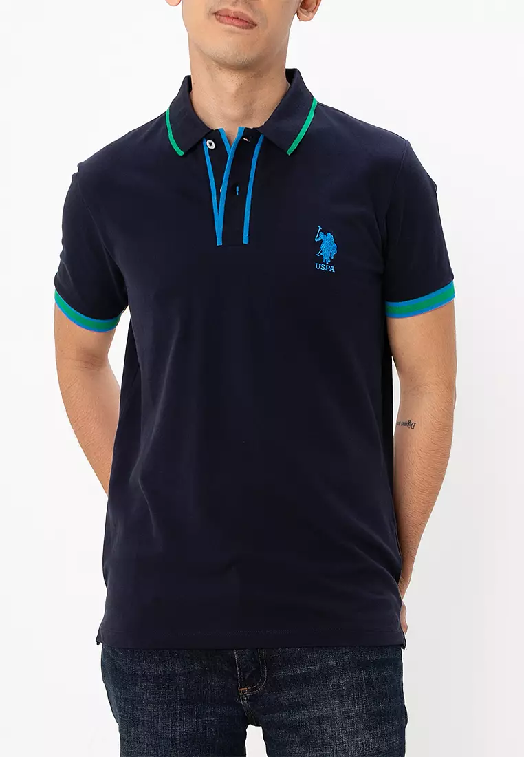 Buy US POLO ASSN Collared Short Sleeves Polo Shirt 2025 Online | ZALORA