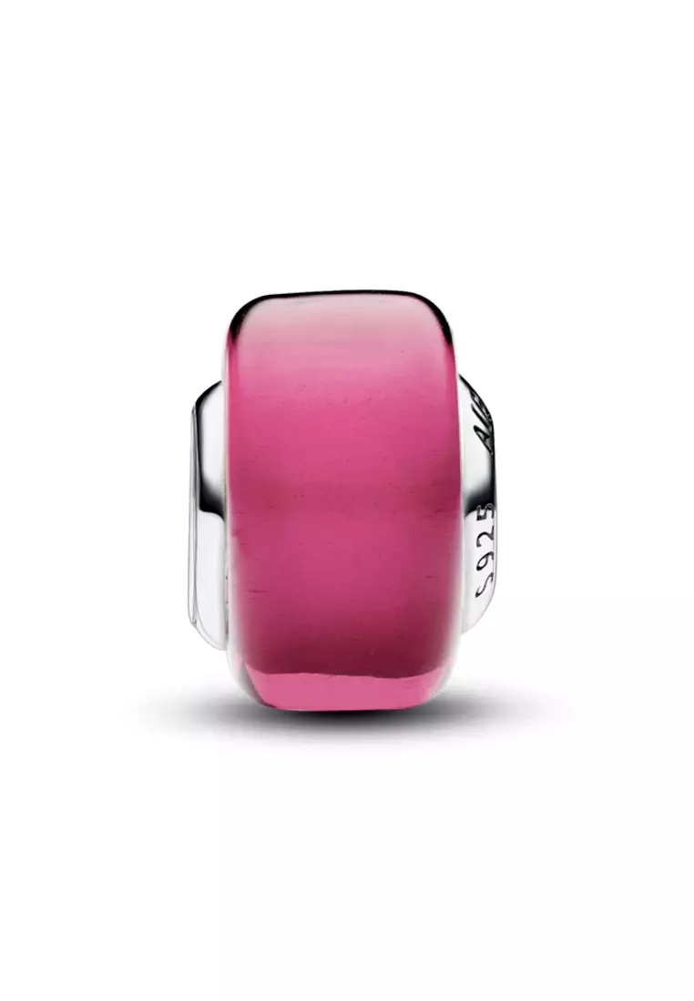 Buy PANDORA Pandora Pink Mini Murano Glass Charm Online | ZALORA Malaysia