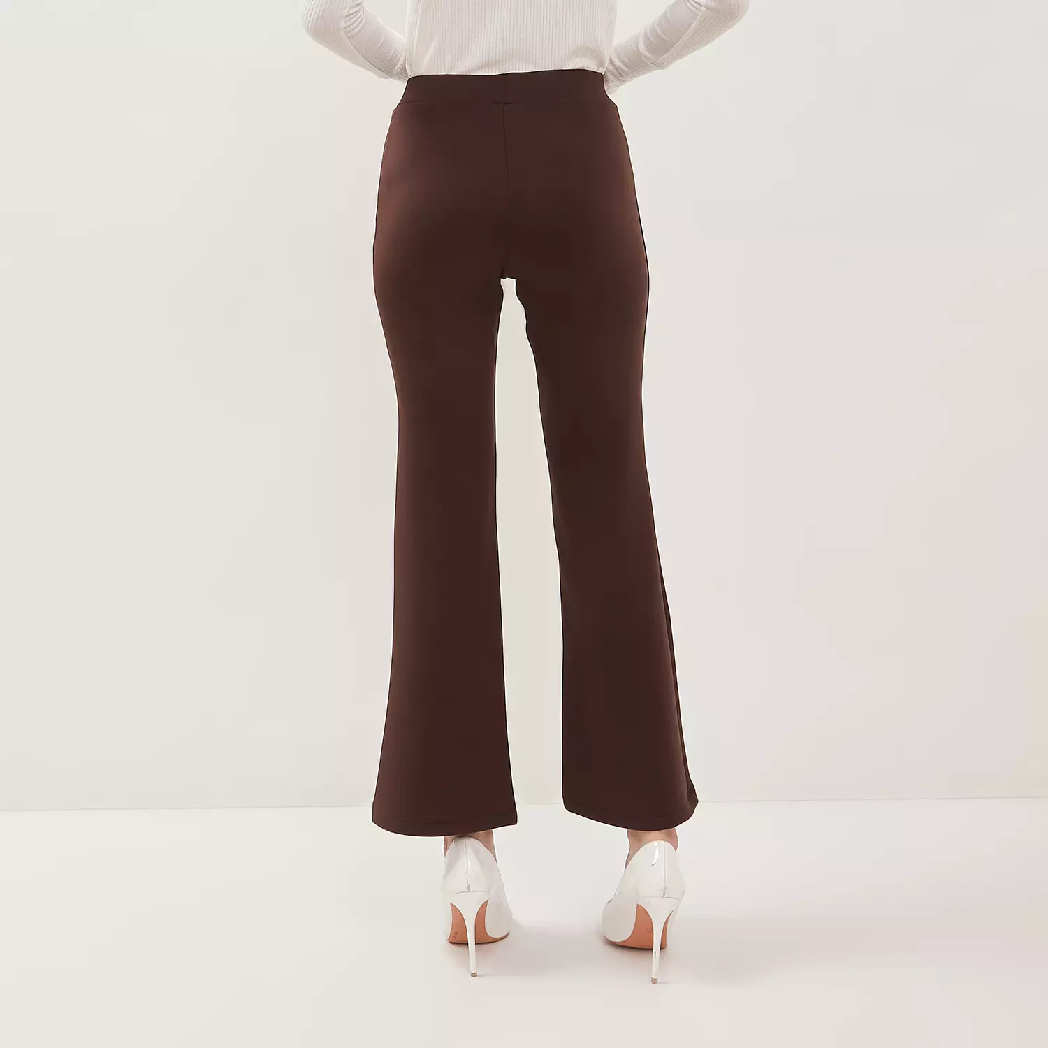 Jual Simplicity SIMPLICITY Super Stretch Flare Bell Bottom Pants ...
