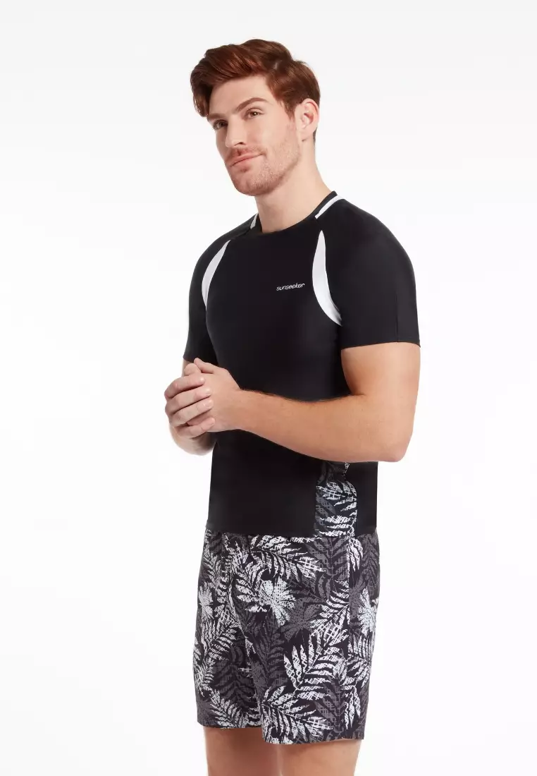 Buy Sunseeker Men Manner Raglan Ergonomic Seams Rash Guard 2025 Online ...
