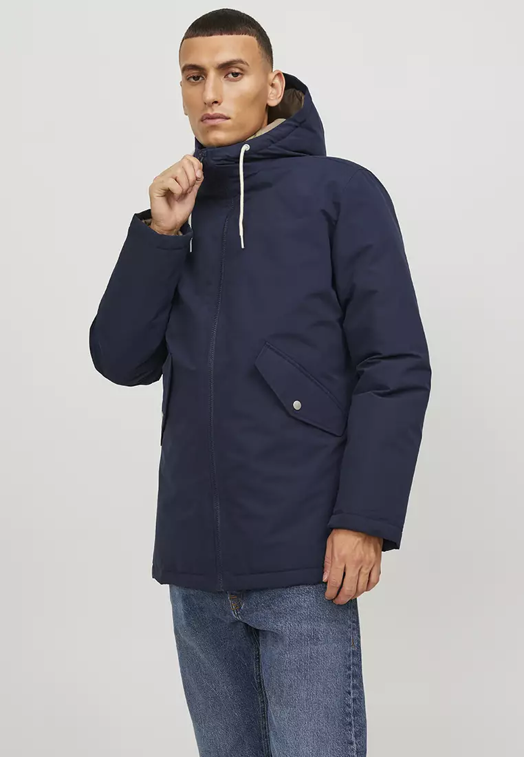Jual Jack & Jones Loop Parka Jacket Original 2025 | ZALORA Indonesia