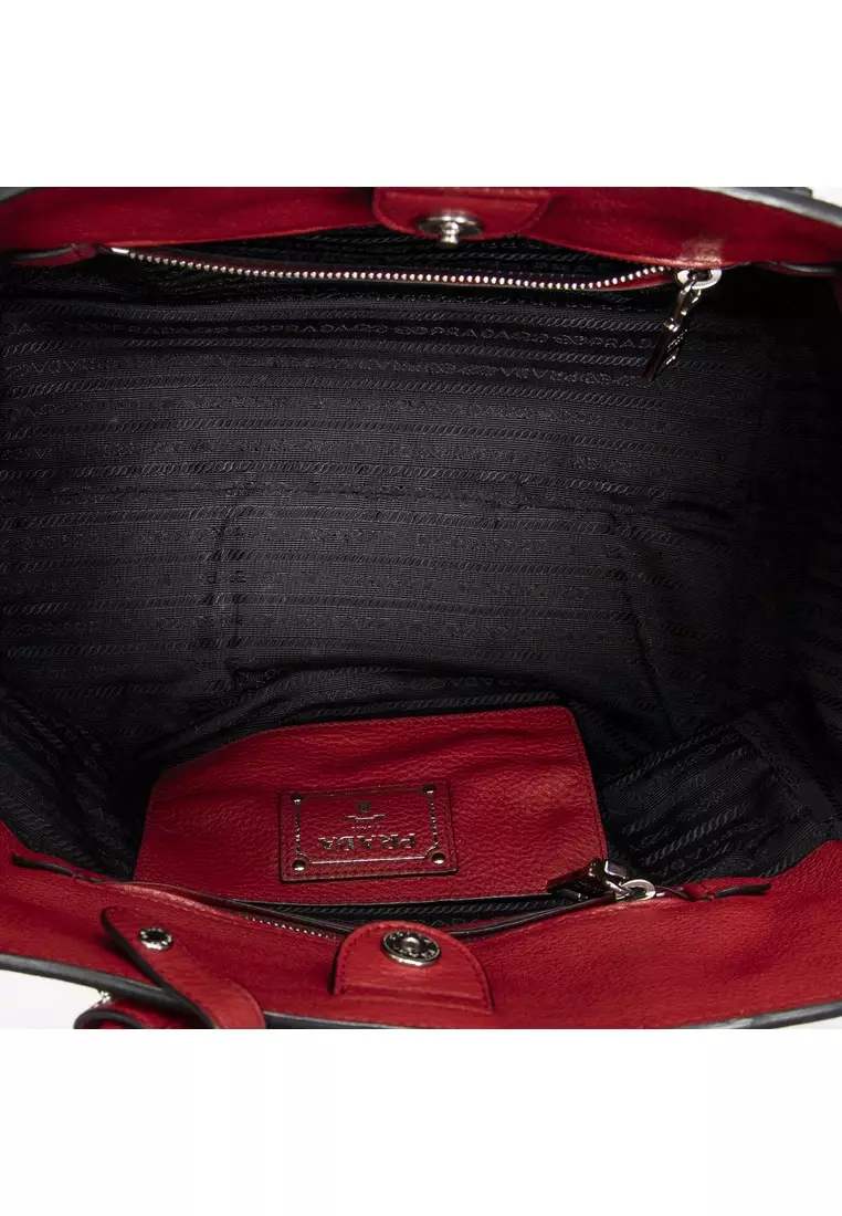 Buy Prada Pre-Loved Front Pocket Double Handle Tote 2026 Online | ZALORA