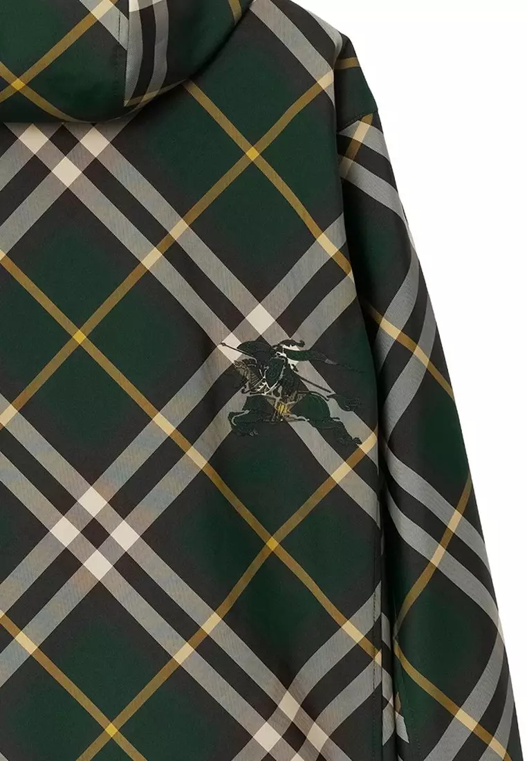 Buy Burberry Plaid Jacket in Ivy Green 2025 Online | ZALORA Philippines