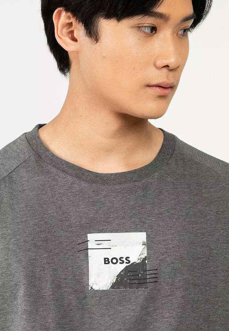 Buy BOSS Stripe Zone Tee - BOSS Green Online | ZALORA Malaysia