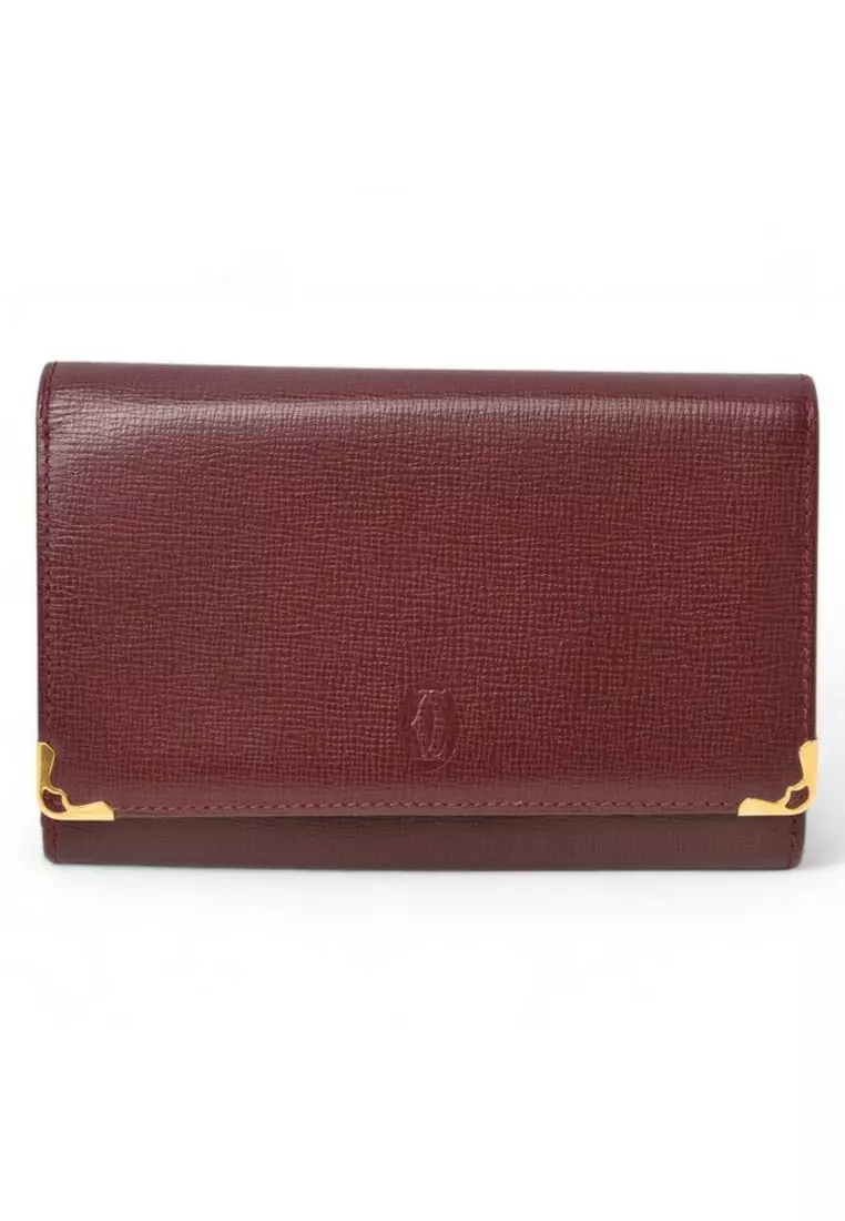 Buy Cartier Pre-Loved Cartier Red Leather Must De Cartier 2025 Online ...