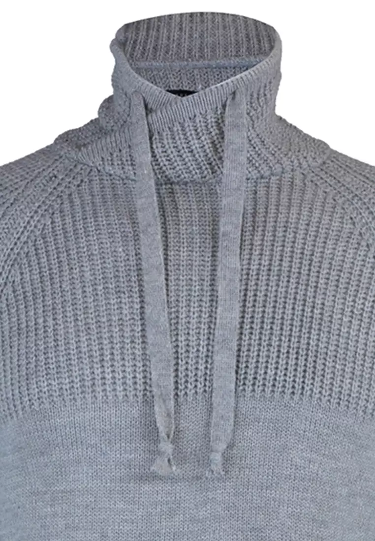 Buy Trendyol Slim Fit Pile Collar Knitwear Sweater Online | ZALORA Malaysia