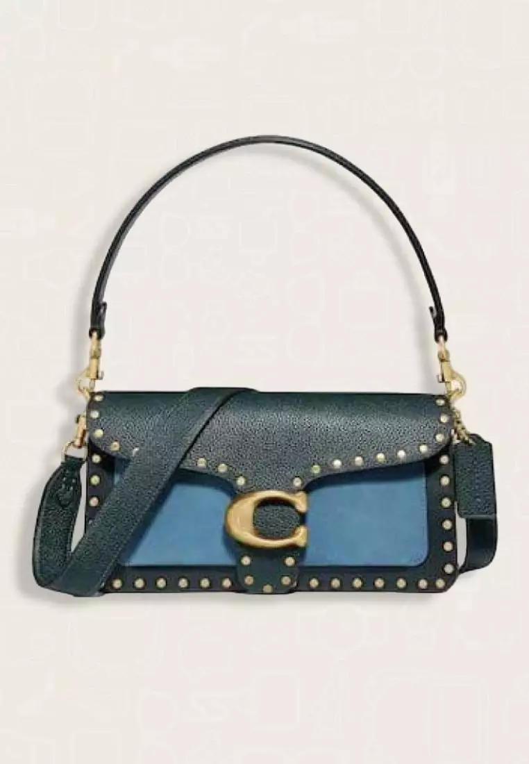 Jual Coach Coach Tabby Shoulder Bag 26 In Colorblock With Rivets ...