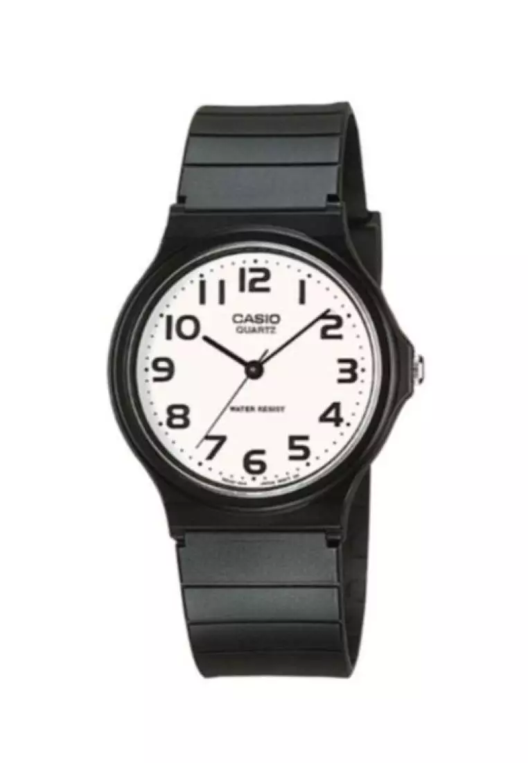 Buy Casio Men's Analog MQ-24-7BLDF Black Resin Band Casual Watch Online | ZALORA Malaysia