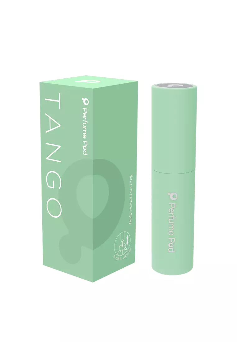 PERFUME POD Perfume Pod TANGO Light Green Refillable Atomiser 6.5mL ...