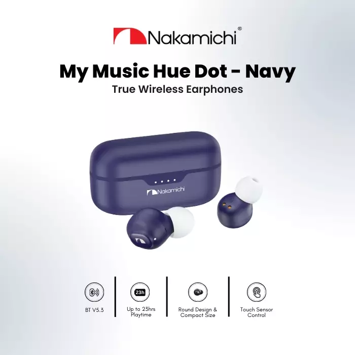 Jual NAKAMICHI Nakamichi My Music Hue Dot True Wireless Bluetooth ...