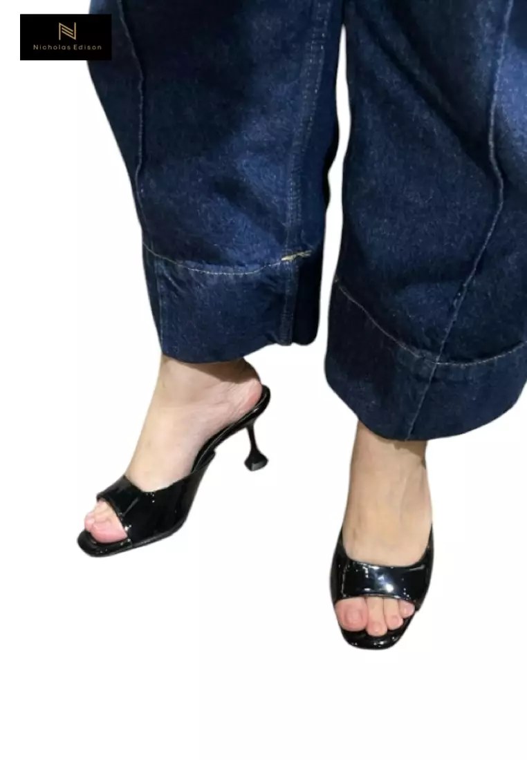 Jual NICHOLAS EDISON Nicholas Edison Heel Fika Black Original 2025 ...