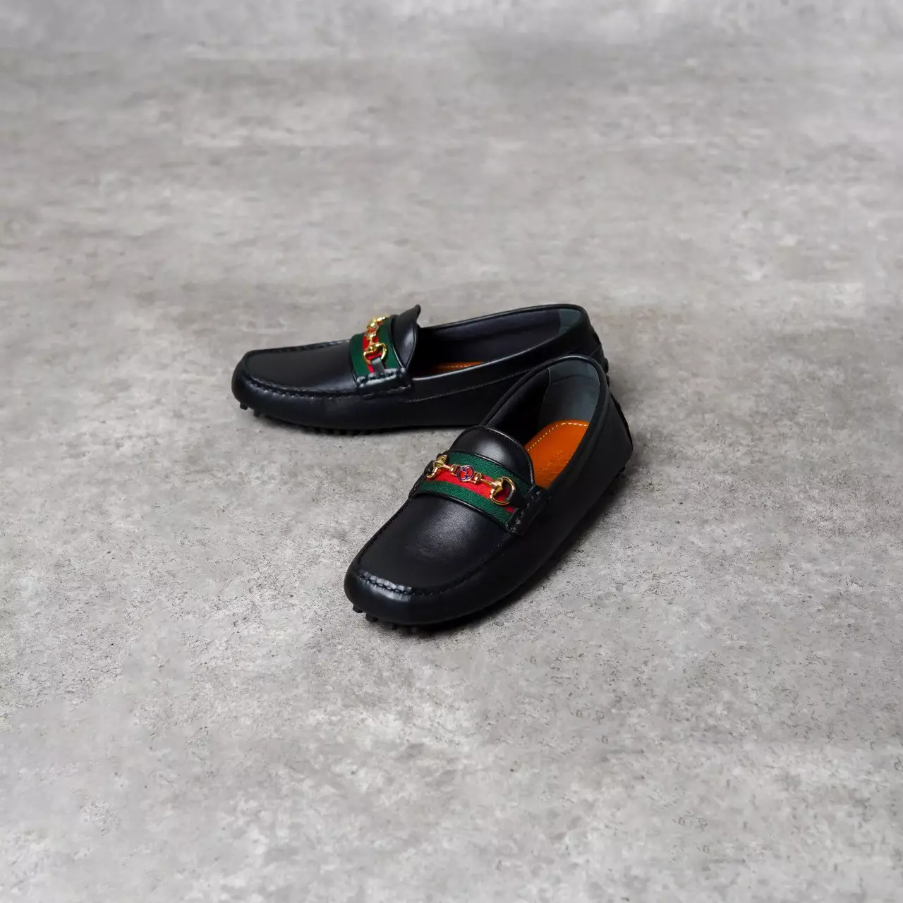 Jual Gucci Sepatu GUCCI DOUBLE G STRIPE GREEN BLACK MOCCASIN LOAFER 100 ...