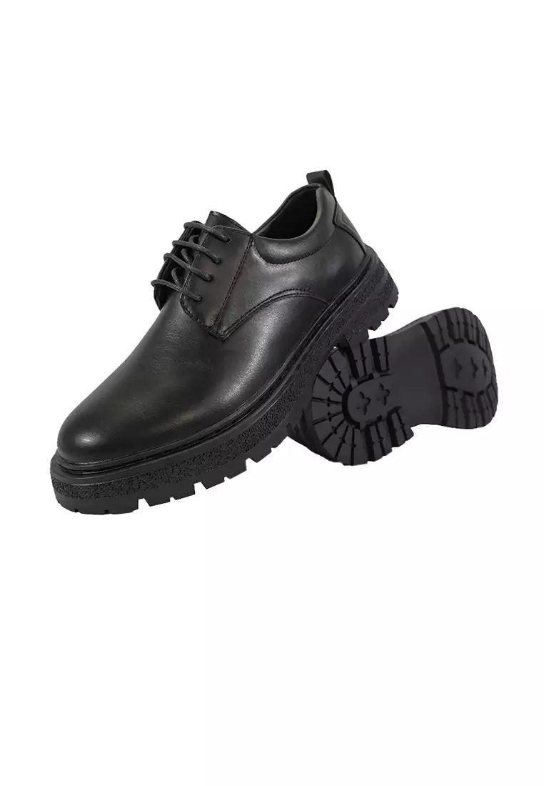 Buy Mario D' boro Runway Men's Formal with Lace Shoes MX 25722 Black ...
