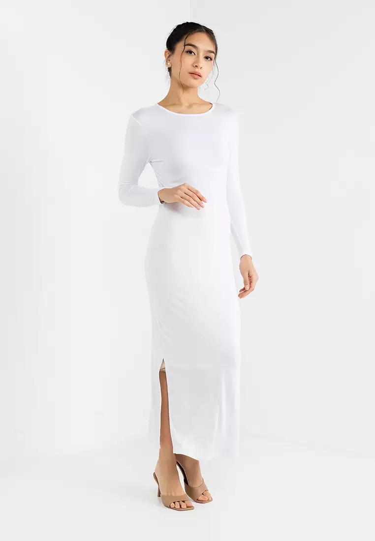 Buy ZALIA BASICS Round Neck Inner Dress 2025 Online | ZALORA Philippines