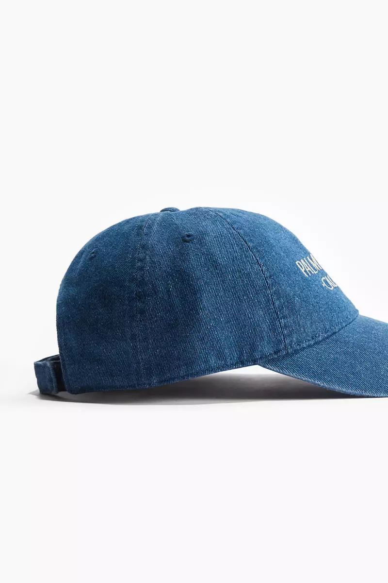 Buy H&M Embroidered denim cap 2025 Online | ZALORA