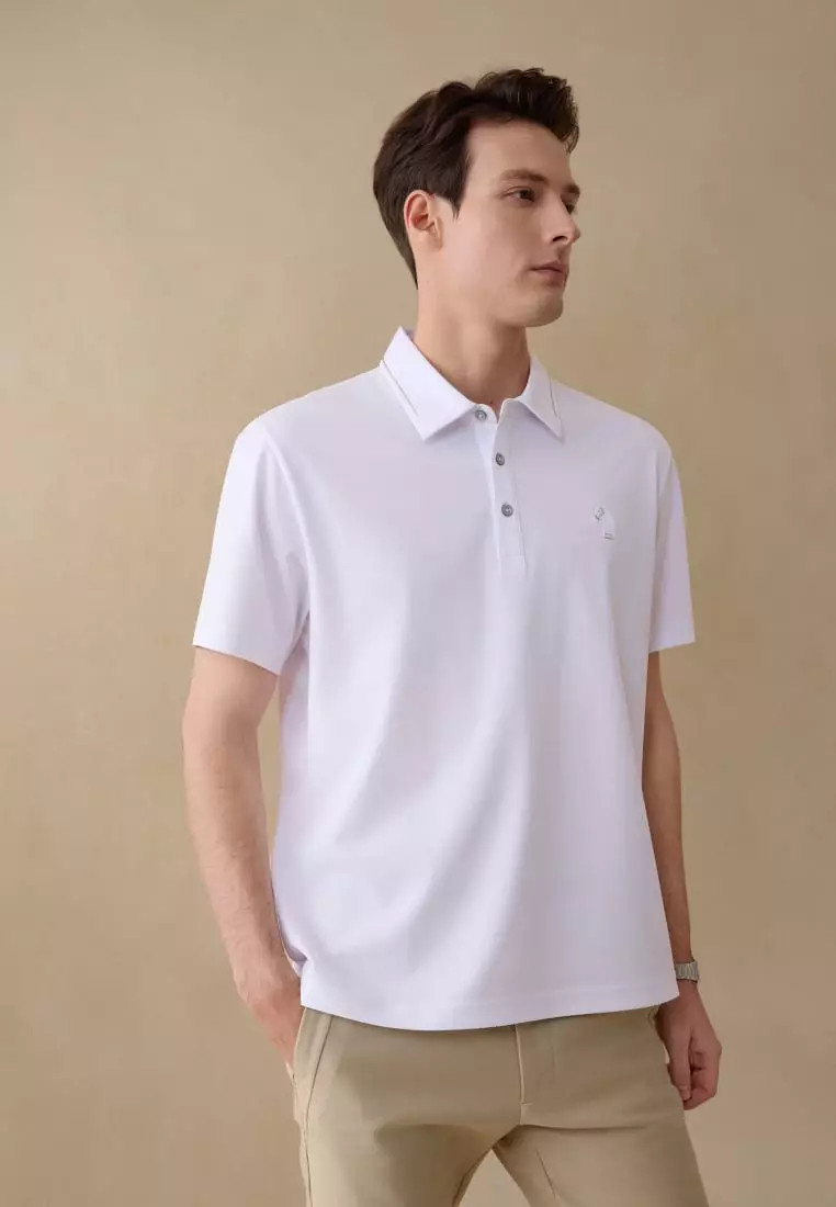 Buy G2000 G2000 Mercerized Cotton Pique Smart Fit Polo with Logo 2025 ...