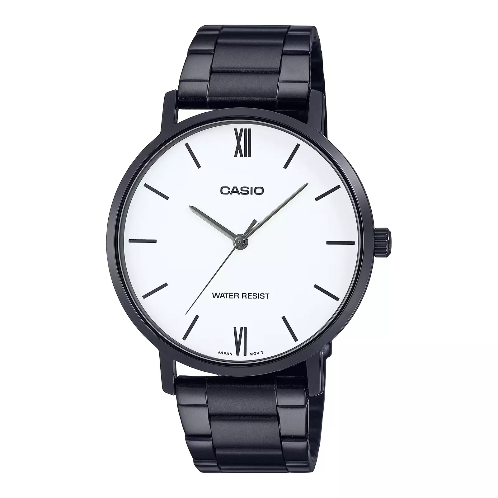 Jual Casio Casio - Jam Tangan Analog Pria - White Dial - All Black ...