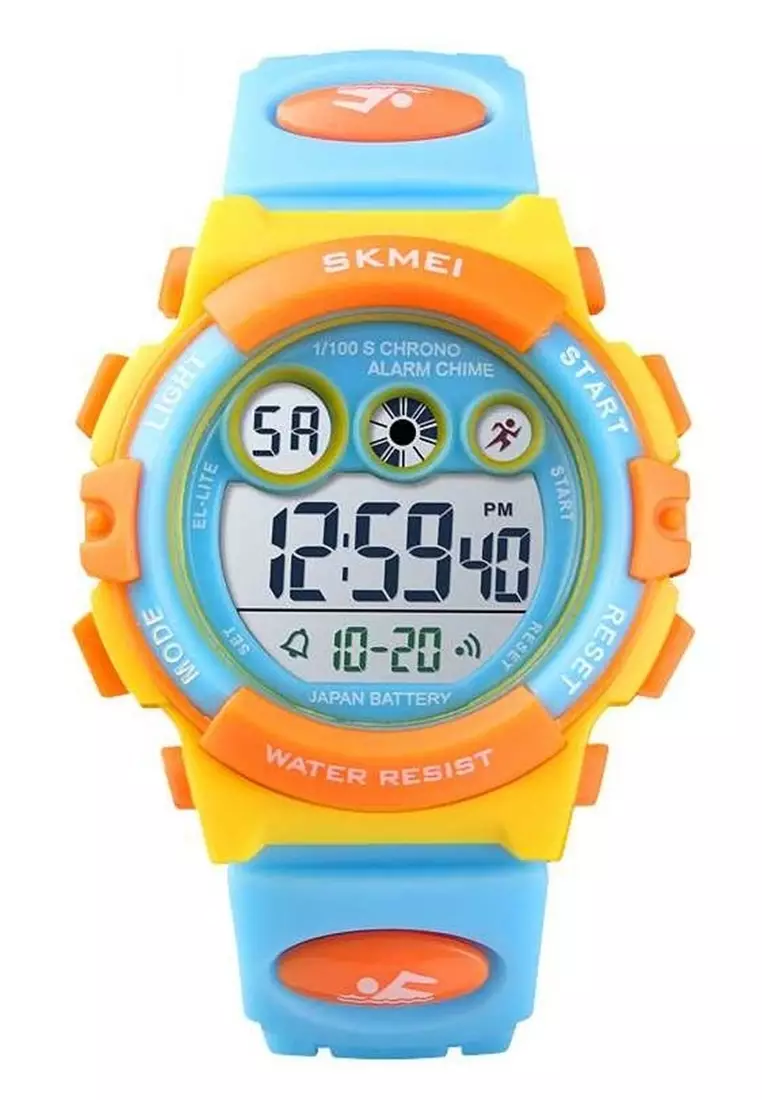Jual SKMEI Jam Tangan Olahraga Wanita LED Waterproof 50m Strap Tali ...