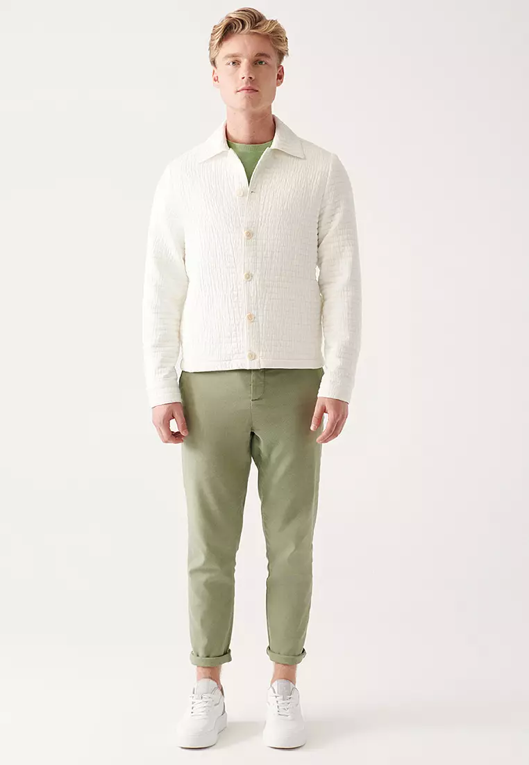 Buy Avva Quilted Textured Jacket Online | ZALORA Malaysia