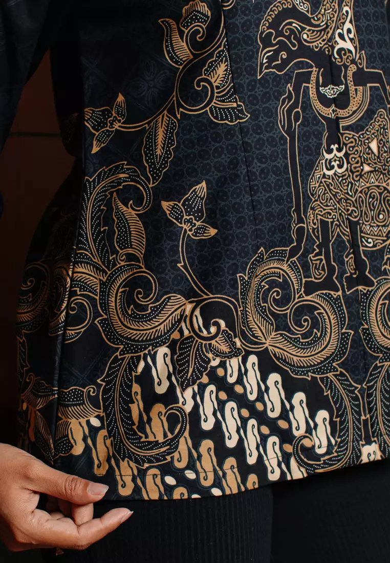 Jual Hadinata Batik Hadinata Batik Wanita Superfine Blouse Jiwandari ...