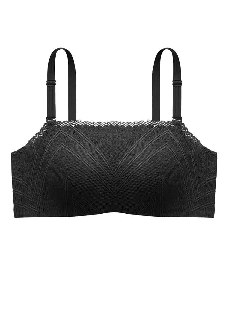 Buy Zitique Versatile Strapless Lace Push Up Comfort Bra 2024 Online