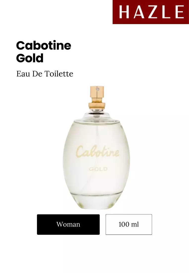 Jual Cabotine [Tester] Gold Woman EDT 100 ml Original 2026 | ZALORA ...
