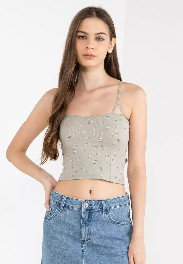 Buy Cotton On Sally Picot Trim Cami Top 2025 Online | ZALORA Philippines