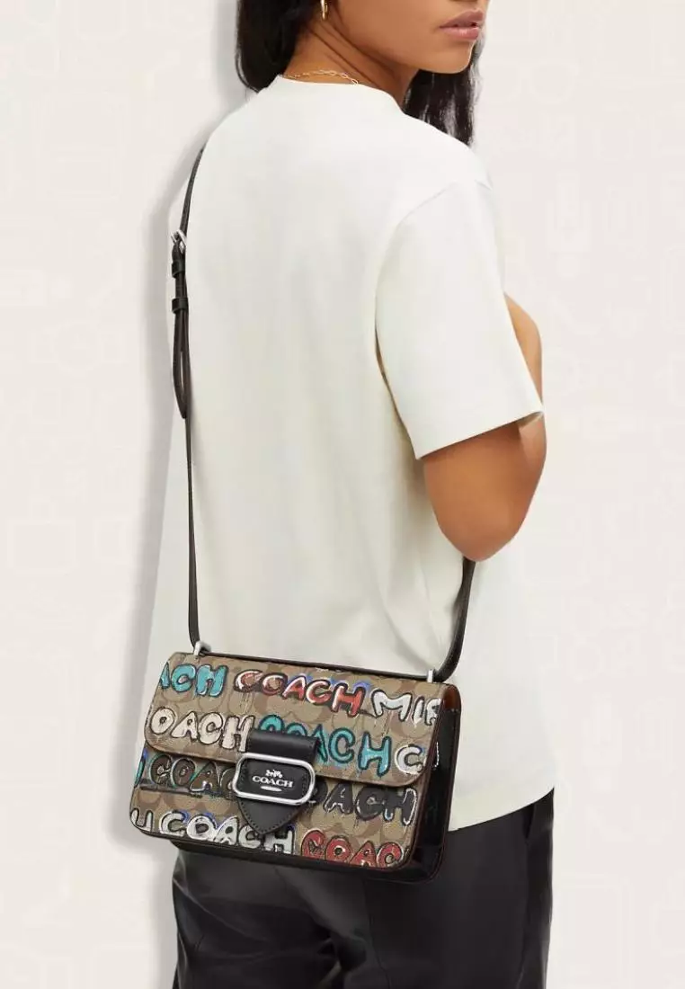 Jual Coach Coach X Mint + Serf Large Morgan Square Crossbody In ...