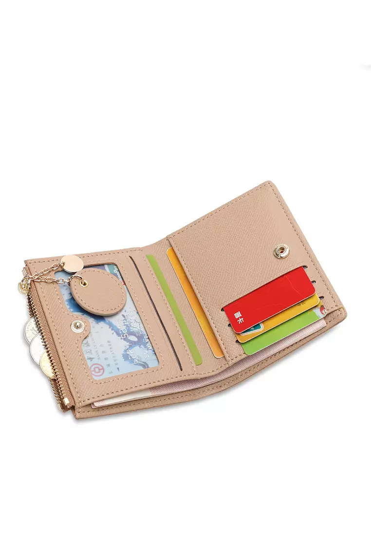 Buy Swiss Polo Women's Short Purse With Coin Compartment - Beige Online ...