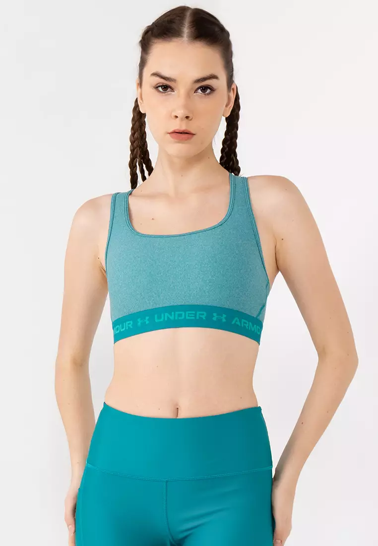 Jual Under Armour Crossback Mid Heather Bra Original 2024 | ZALORA Indonesia