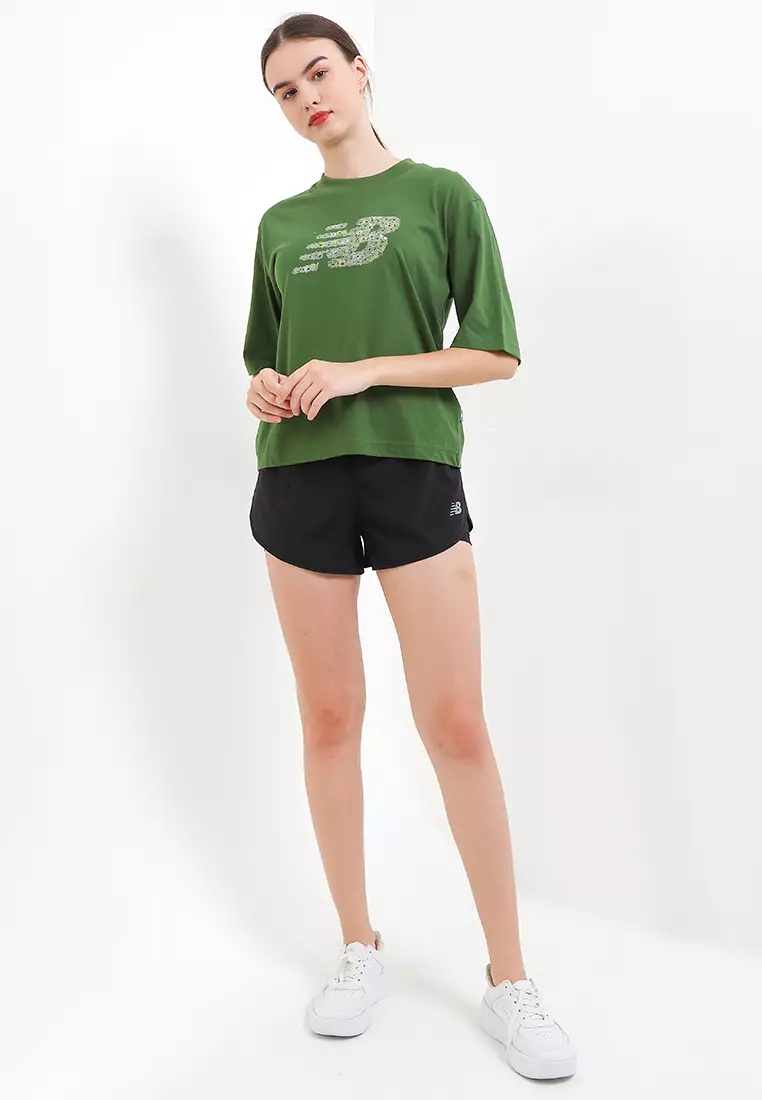 Jual New Balance Flower Logo Crew Original 2025 | ZALORA Indonesia