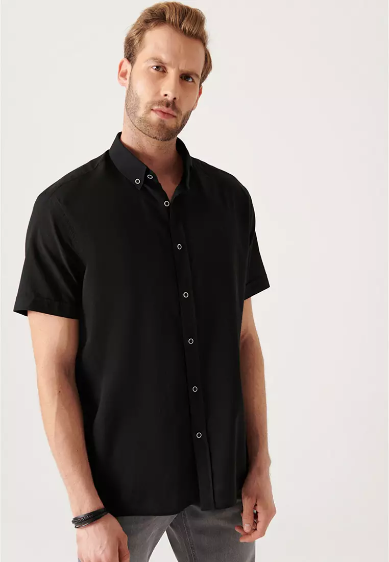Buy Avva Thin Soft Short Sleeves Shirt Online | ZALORA Malaysia