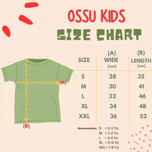 Jual Ossu OSSU Kids Tshirt Croco Guitar Black Original 2025 | ZALORA Indonesia