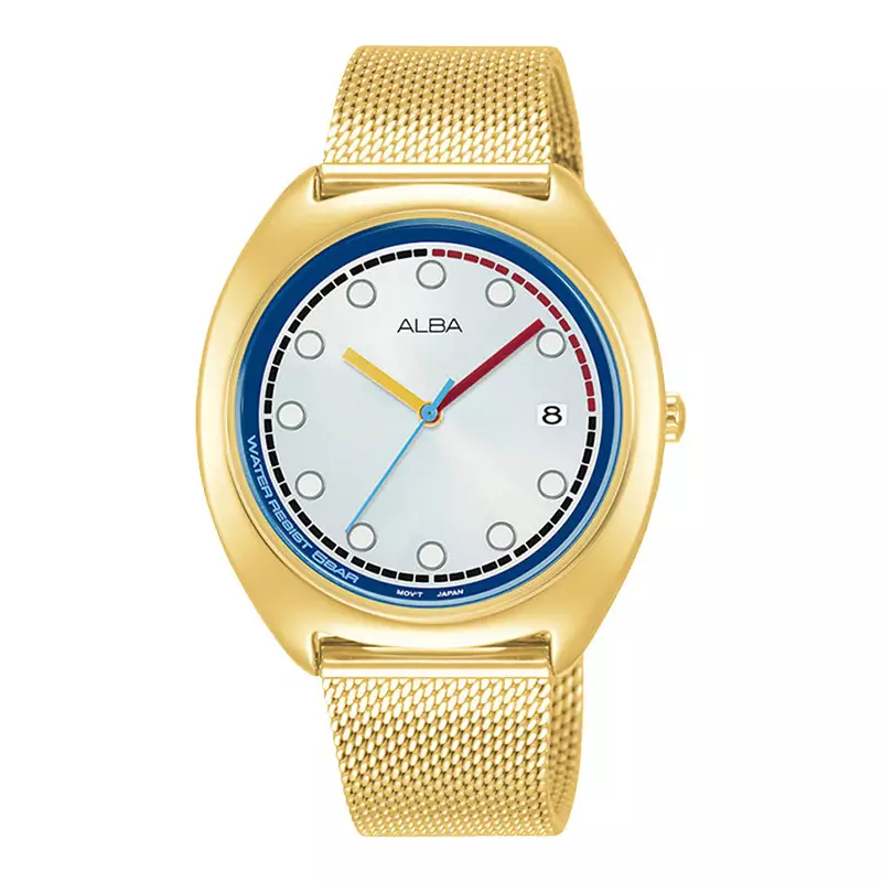 Jual Alba Jam Tangan Wanita Alba Active AG8K44X1 Ladies Silver White ...