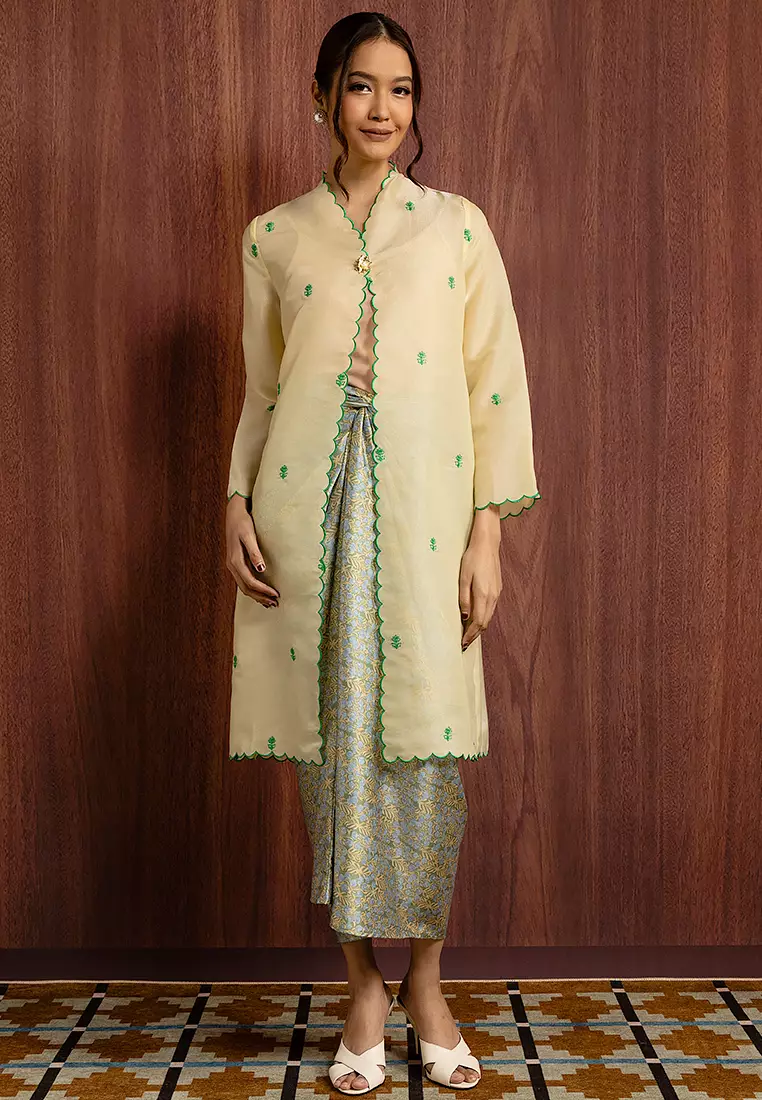 Buy ZALIA BASICS CEMPAKA LONG KEBAYA SET 2026 Online | ZALORA