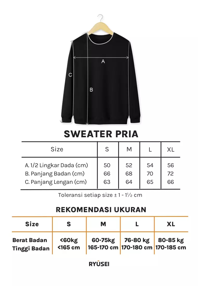 Jual Ryusei Ryusei Sweater Atsuga Mustard Original 2026 | ZALORA Indonesia