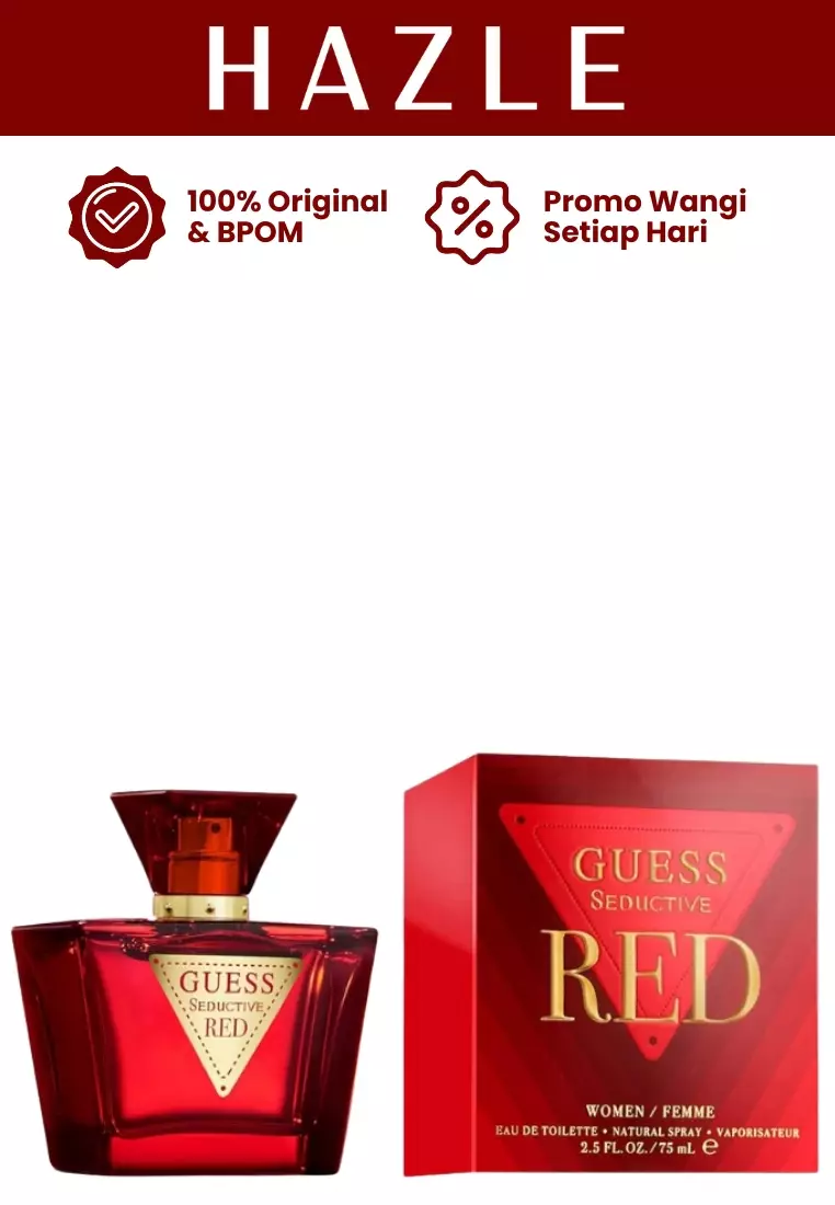 Jual Guess Guess Seductive Red Woman EDT 75 ml Original 2025 | ZALORA ...