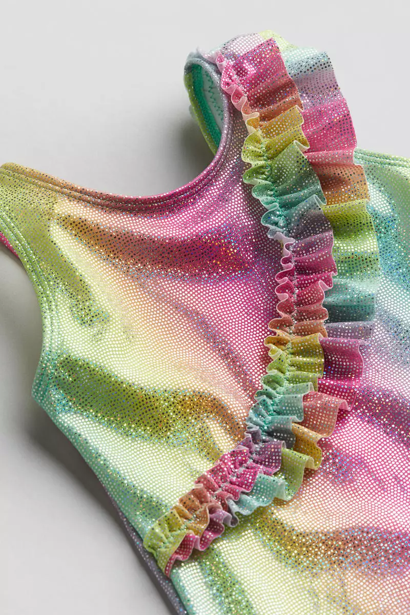 Buy H&M Frill-trimmed swimsuit 2026 Online | ZALORA