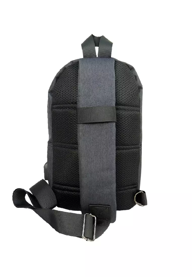 Buy Poly-Pac Giordano By Poly Pac 12" Premium Quality Canvas Sling Bag ...