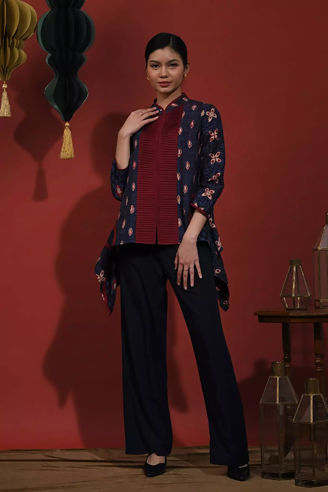 Jual Nona Rara Batik NONA RARA - Payung Lipit Dobi Rayya T3925 Original ...