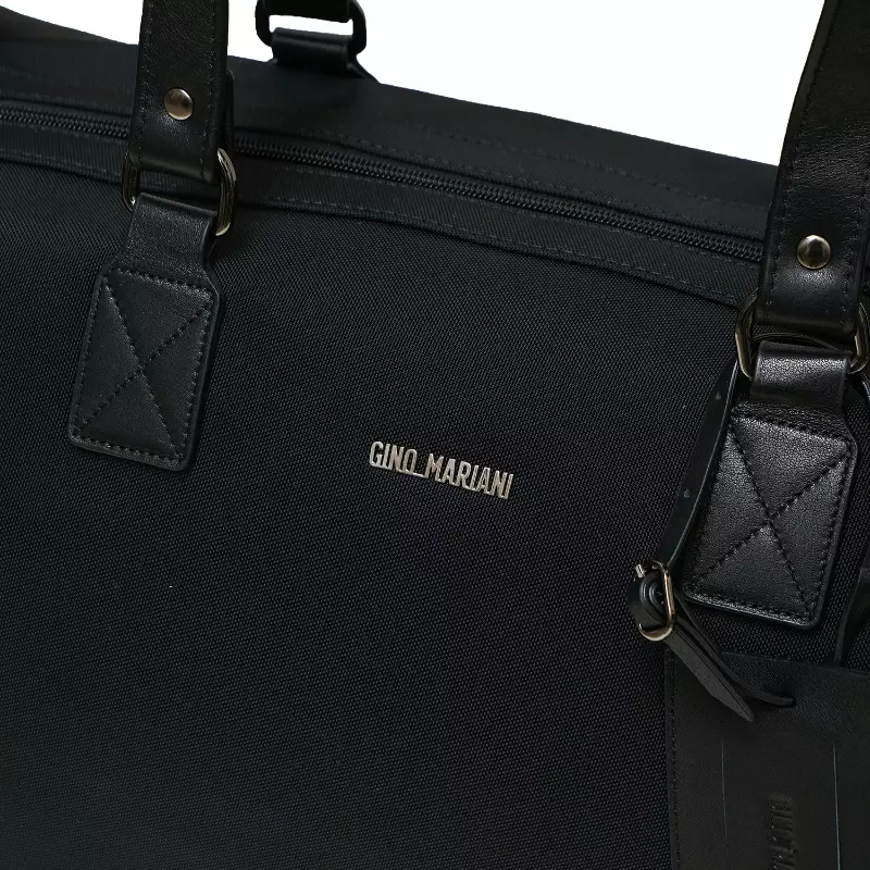 Jual Gino Mariani Tas Travel Duffle Bag Gino Mariani Miguel Black ...