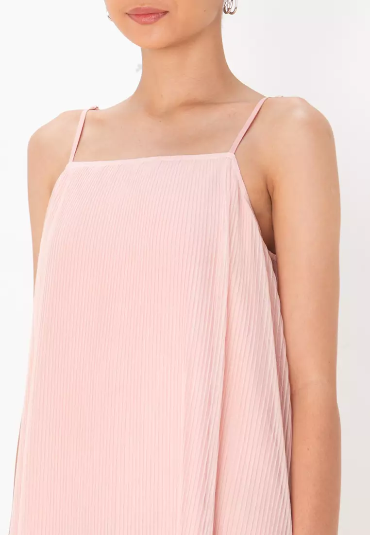 Buy EMBARA Pleated Inner dress 2025 Online | ZALORA