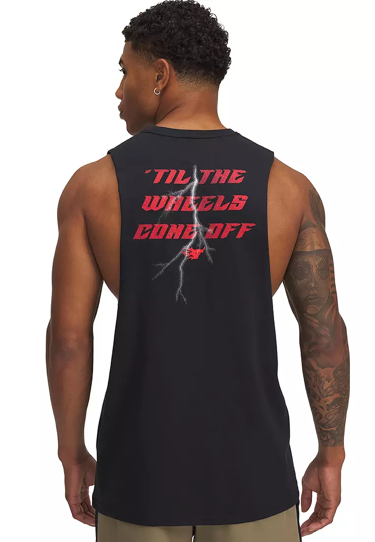 Buy Under Armour Project Rock Tank Top 2025 Online | ZALORA