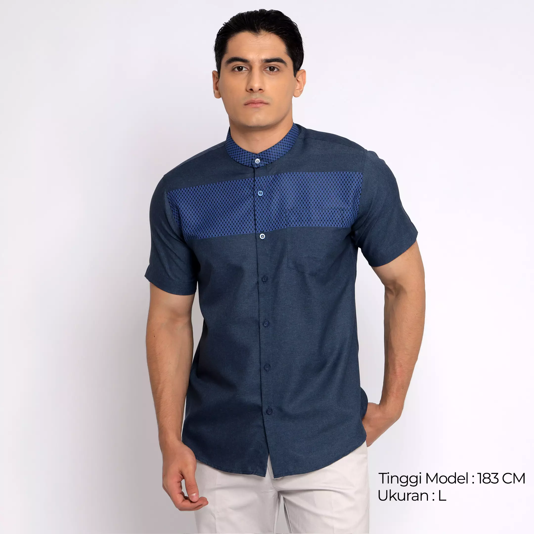 Jual Casella Casella Baju Koko Pria Lengan Pendek | Baju Koko ...